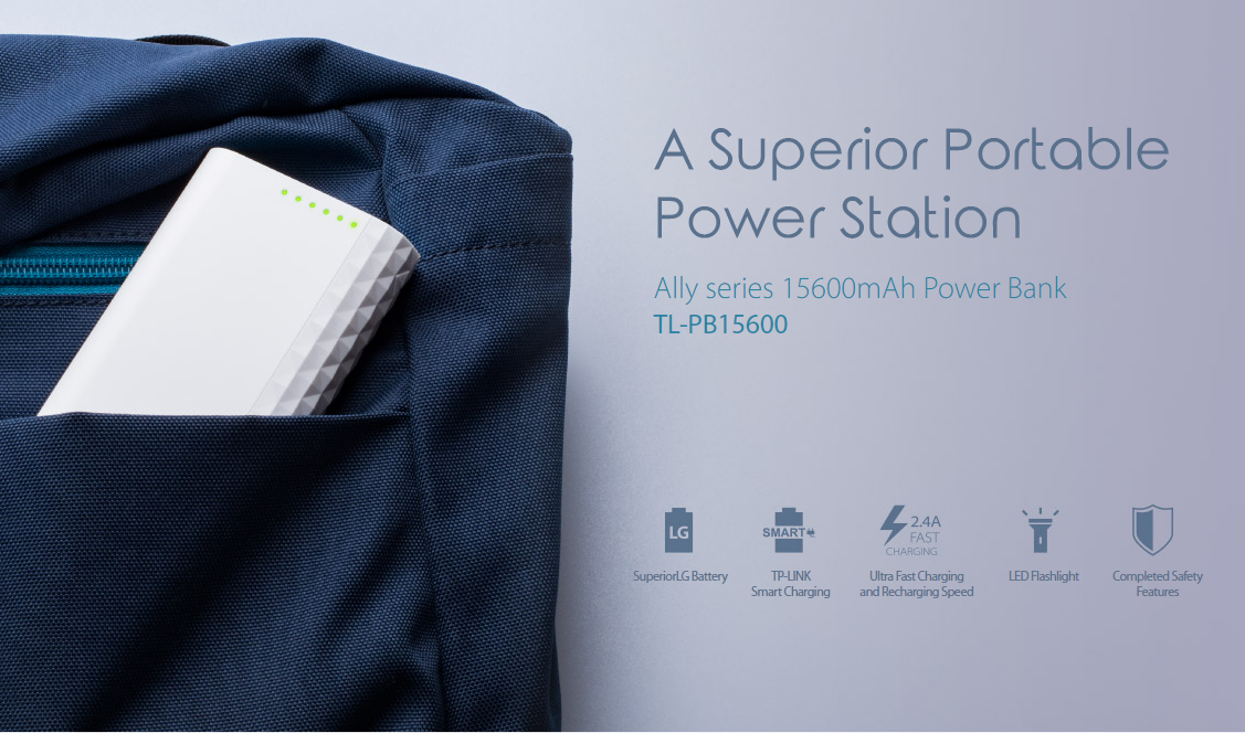 TP-Link PB15600 - 15600mAh PowerBank